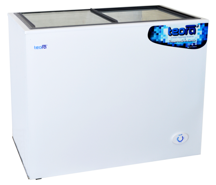 FREEZER HORIZONTAL TAPA VIDRIO FH350TV TEORA